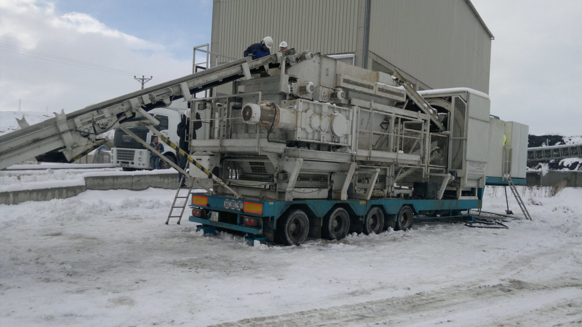 Mobile Shredders - PRECIMECA